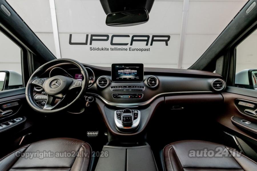 White Mercedes-Benz V-Class 2017 in Parnu, with an engine capacity of 2.10 L and mileage of 133 thousand km for 41900 €, photo 15 on AUTOMOTO.COM.LV