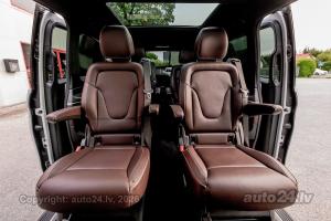 White Mercedes-Benz V-Class 2017 in Parnu, with an engine capacity of 2.10 L and mileage of 133 thousand km for 41900 €, photo 19 on AUTOMOTO.COM.LV