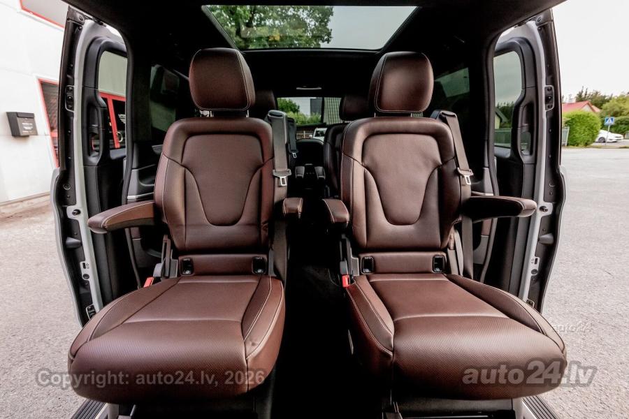 White Mercedes-Benz V-Class 2017 in Parnu, with an engine capacity of 2.10 L and mileage of 133 thousand km for 41900 €, photo 19 on AUTOMOTO.COM.LV