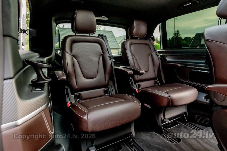 White Mercedes-Benz V-Class 2017 in Parnu, with an engine capacity of 2.10 L and mileage of 133 thousand km for 41900 €, photo 20 on AUTOMOTO.COM.LV