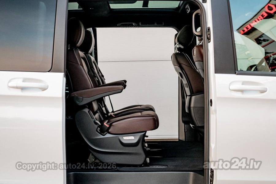 White Mercedes-Benz V-Class 2017 in Parnu, with an engine capacity of 2.10 L and mileage of 133 thousand km for 41900 €, photo 24 on AUTOMOTO.COM.LV