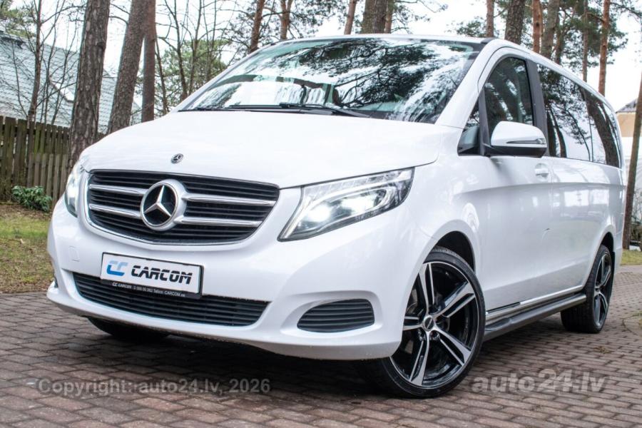 Balts Mercedes-Benz V-Class 2018 Tallina, ar dzinēja tilpumu 2.10 L un nobraukumu 229 tūkst. km par 24990 €, foto 1 vietnē AUTOMOTO.COM.LV