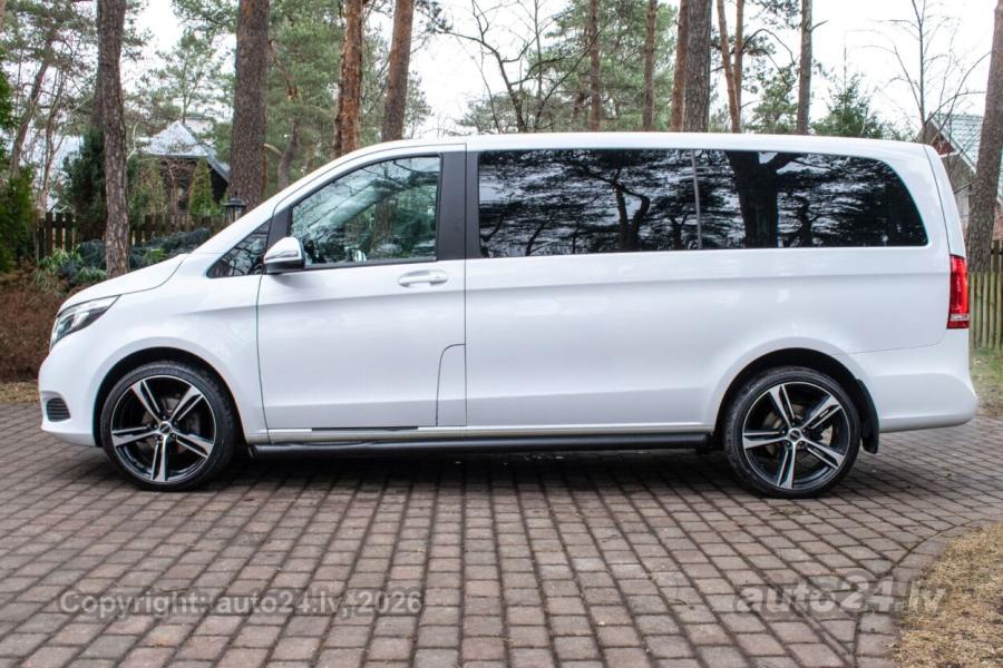 Balts Mercedes-Benz V-Class 2018 Tallina, ar dzinēja tilpumu 2.10 L un nobraukumu 229 tūkst. km par 24990 €, foto 6 vietnē AUTOMOTO.COM.LV