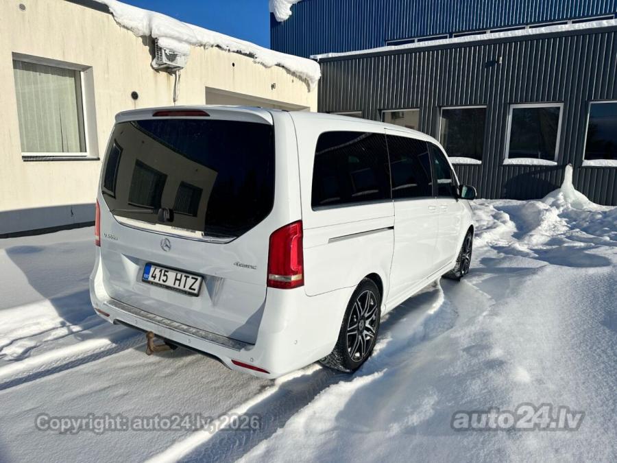 Balts Mercedes-Benz V-Class 2019 Tallina, ar dzinēja tilpumu 2.00 L un nobraukumu 222 tūkst. km par 44900 €, foto 4 vietnē AUTOMOTO.COM.LV