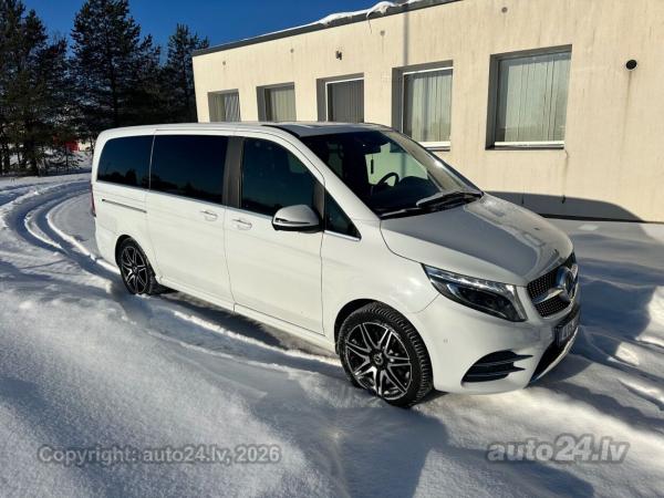 White Mercedes-Benz V-Class 2019 in Tallinn, with an engine capacity of 2.00 L and mileage of 222 thousand km for 44900 €, photo 5 on AUTOMOTO.COM.LV