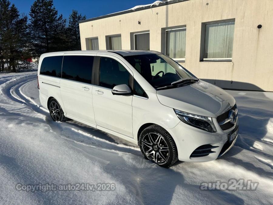 Balts Mercedes-Benz V-Class 2019 Tallina, ar dzinēja tilpumu 2.00 L un nobraukumu 222 tūkst. km par 44900 €, foto 5 vietnē AUTOMOTO.COM.LV