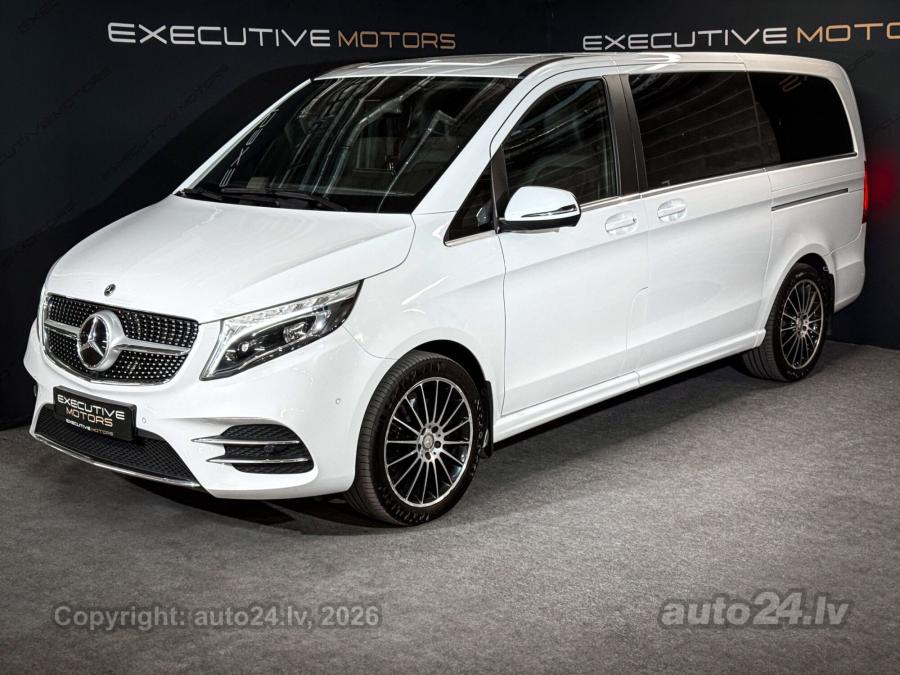 White Mercedes-Benz V-Class 2021 in Tallinn, with an engine capacity of 2.00 L and mileage of 200 thousand km for 43900 €, photo 1 on AUTOMOTO.COM.LV