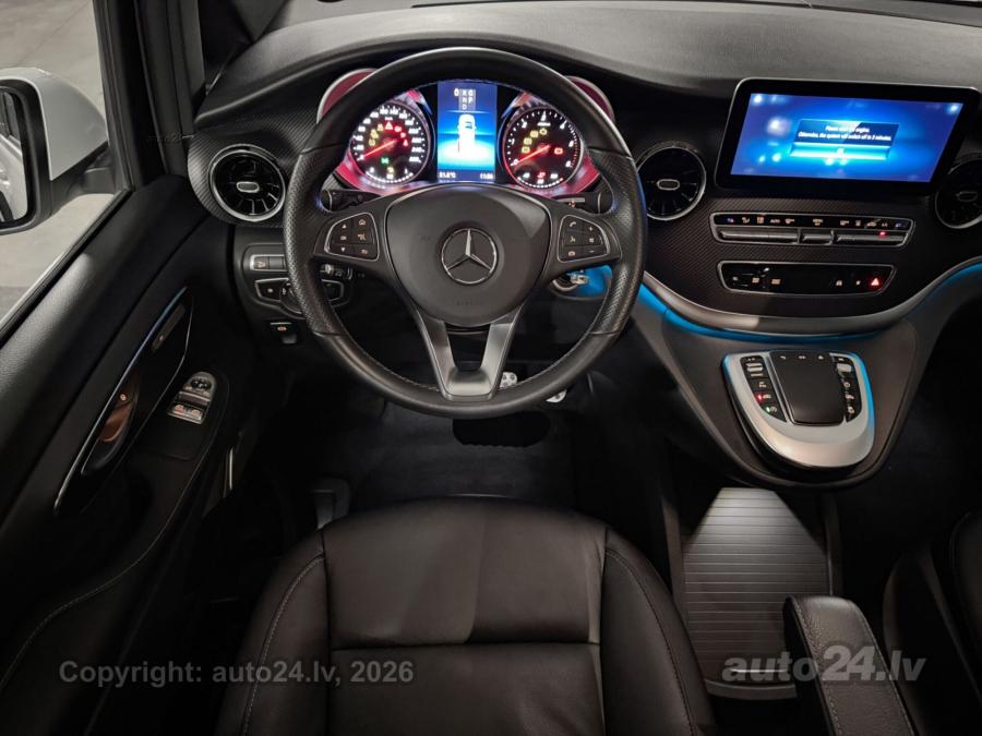 White Mercedes-Benz V-Class 2021 in Tallinn, with an engine capacity of 2.00 L and mileage of 200 thousand km for 43900 €, photo 6 on AUTOMOTO.COM.LV