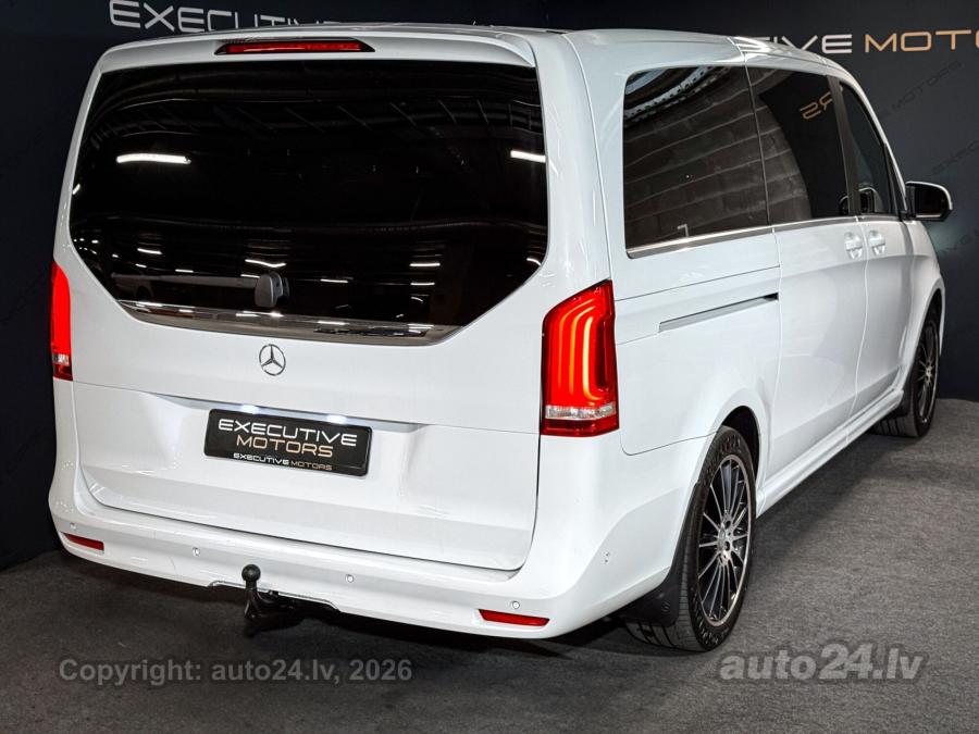 White Mercedes-Benz V-Class 2021 in Tallinn, with an engine capacity of 2.00 L and mileage of 200 thousand km for 43900 €, photo 15 on AUTOMOTO.COM.LV