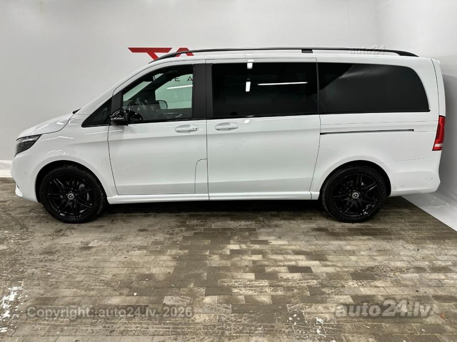 White Mercedes-Benz V-Class 2023 in Tartu, with an engine capacity of 1.95 L and mileage of 187 thousand km for 62000 €, photo 21 on AUTOMOTO.COM.LV