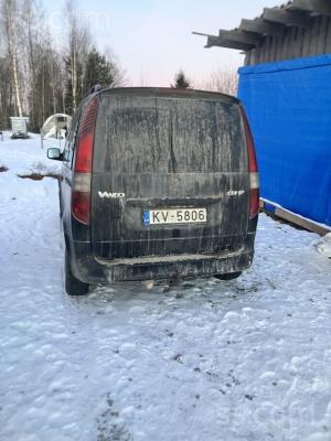 Melns Mercedes-Benz Vaneo 2004 Limbaži, ar dzinēja tilpumu 1.70 L un nobraukumu 361 tūkst. km par 600 €, foto 2 vietnē AUTOMOTO.COM.LV