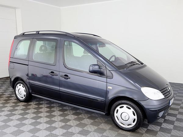Melns Mercedes-Benz Vaneo 2002 Tallina, ar dzinēja tilpumu 1.90 L un nobraukumu 227 tūkst. km par 899 €, foto 1 vietnē AUTOMOTO.COM.LV