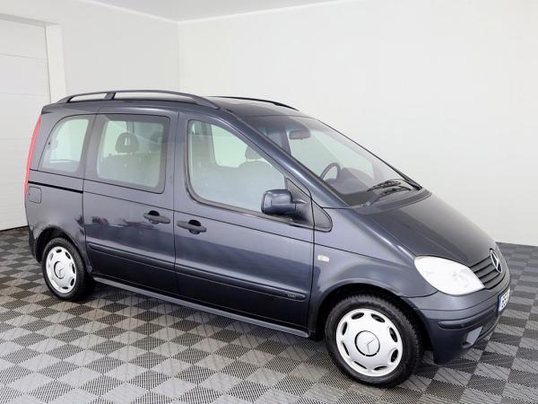Melns Mercedes-Benz Vaneo 2002 Tallina, ar dzinēja tilpumu 1.90 L un nobraukumu 227 tūkst. km par 899 €, foto 10 vietnē AUTOMOTO.COM.LV