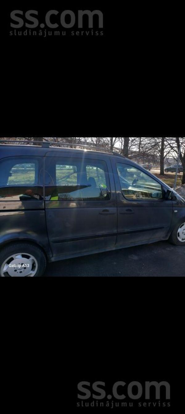 Blue Mercedes-Benz Vaneo 2002 in Riga, with an engine capacity of 1.70 L and mileage of 318 thousand km for 1000 €, photo 6 on AUTOMOTO.COM.LV