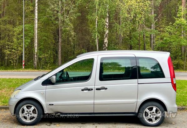 Grey Mercedes-Benz Vaneo 2005 in Tallinn, with an engine capacity of 1.70 L and mileage of 212 thousand km for 1290 €, photo 5 on AUTOMOTO.COM.LV