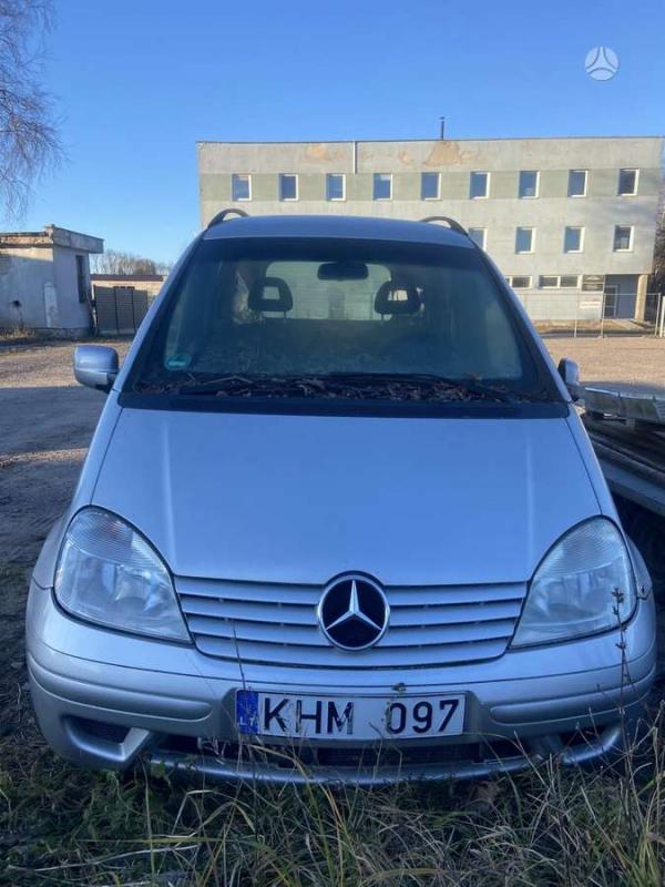 Grey Mercedes-Benz Vaneo 2005 in Kaisiadorys, with an engine capacity of 1.69 L and mileage of 4294967 thousand km for 850 €, photo 1 on AUTOMOTO.COM.LV
