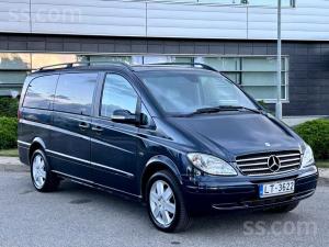 Black Mercedes-Benz Viano 2006 in Riga, with an engine capacity of 3.00 L and mileage of 388 thousand km for 4750 €, photo  on AUTOMOTO.COM.LV