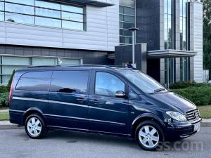 Black Mercedes-Benz Viano 2006 in Riga, with an engine capacity of 3.00 L and mileage of 388 thousand km for 4750 €, photo 4 on AUTOMOTO.COM.LV