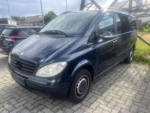 Black Mercedes-Benz Viano 2004 in Marijampole, with an engine capacity of 2.20 L and mileage of 230 thousand km for 2950 €, photo  on AUTOMOTO.COM.LV