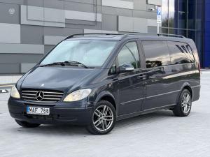 Black Mercedes-Benz Viano 2004 in Siauliai, with an engine capacity of 2.20 L and mileage of 230 thousand km for 5400 €, photo  on AUTOMOTO.COM.LV