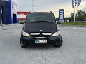Melns Mercedes-Benz Viano 2004 Šauļi, ar dzinēja tilpumu 2.20 L un nobraukumu 230 tūkst. km par 5400 €, foto 5 vietnē AUTOMOTO.COM.LV