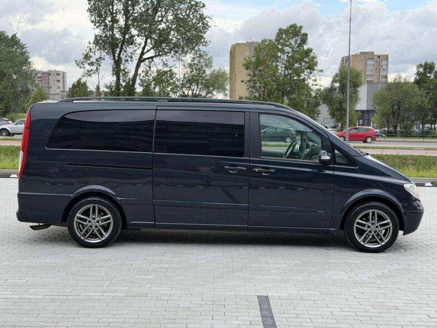 Melns Mercedes-Benz Viano 2004 Šauļi, ar dzinēja tilpumu 2.20 L un nobraukumu 230 tūkst. km par 5400 €, foto 8 vietnē AUTOMOTO.COM.LV