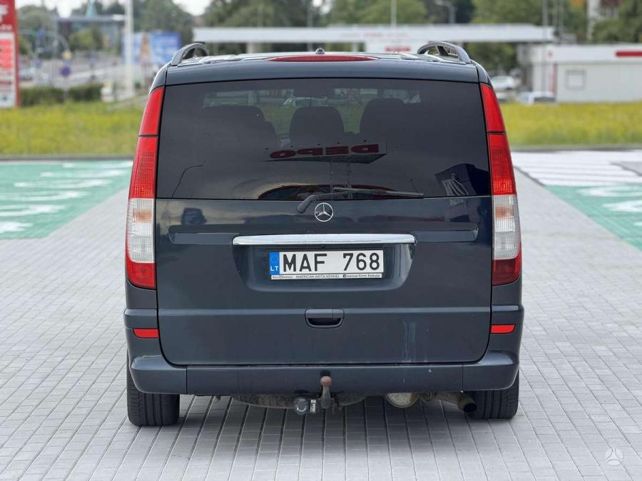 Melns Mercedes-Benz Viano 2004 Šauļi, ar dzinēja tilpumu 2.20 L un nobraukumu 230 tūkst. km par 5400 €, foto 11 vietnē AUTOMOTO.COM.LV