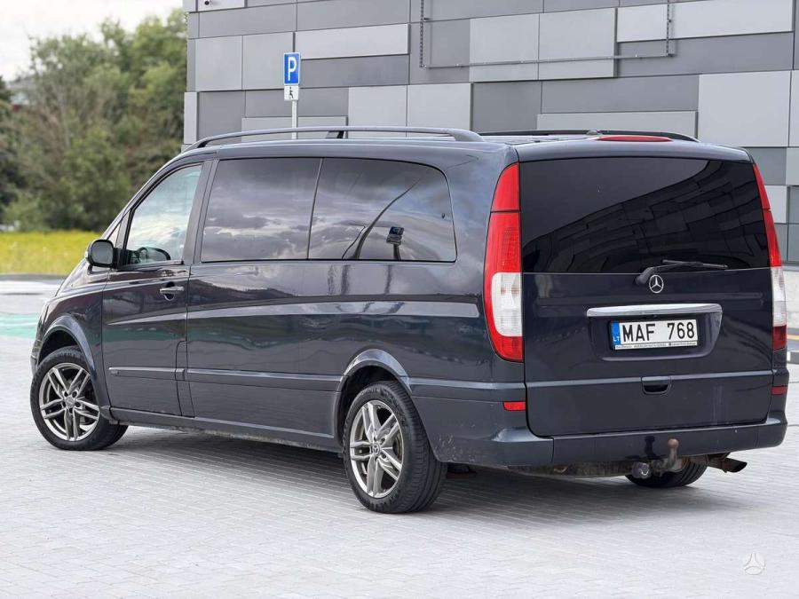 Melns Mercedes-Benz Viano 2004 Šauļi, ar dzinēja tilpumu 2.20 L un nobraukumu 230 tūkst. km par 5400 €, foto 13 vietnē AUTOMOTO.COM.LV