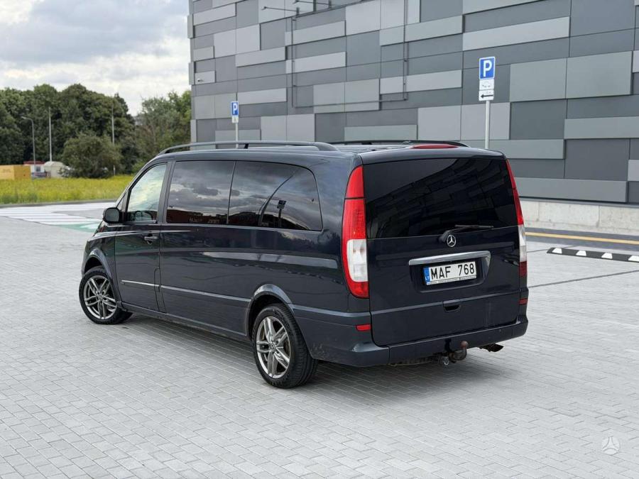 Melns Mercedes-Benz Viano 2004 Šauļi, ar dzinēja tilpumu 2.20 L un nobraukumu 230 tūkst. km par 5400 €, foto 14 vietnē AUTOMOTO.COM.LV