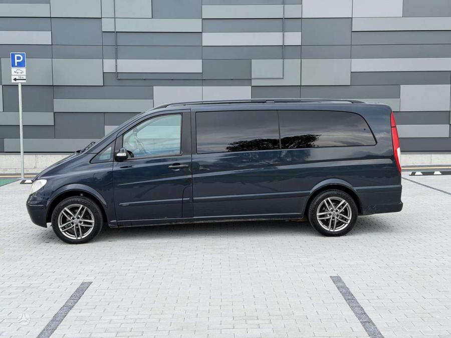 Melns Mercedes-Benz Viano 2004 Šauļi, ar dzinēja tilpumu 2.20 L un nobraukumu 230 tūkst. km par 5400 €, foto 15 vietnē AUTOMOTO.COM.LV