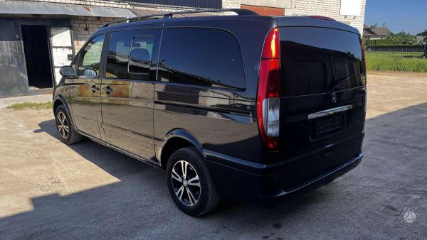 Melns Mercedes-Benz Viano 2005 Plungė, ar dzinēja tilpumu 2.15 L un nobraukumu 280 tūkst. km par 5599 €, foto 3 vietnē AUTOMOTO.COM.LV