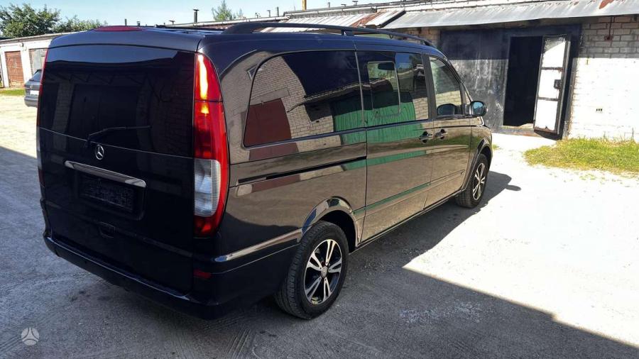 Melns Mercedes-Benz Viano 2005 Plungė, ar dzinēja tilpumu 2.15 L un nobraukumu 280 tūkst. km par 5599 €, foto 5 vietnē AUTOMOTO.COM.LV