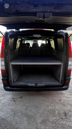 Melns Mercedes-Benz Viano 2005 Plungė, ar dzinēja tilpumu 2.15 L un nobraukumu 280 tūkst. km par 5599 €, foto 6 vietnē AUTOMOTO.COM.LV