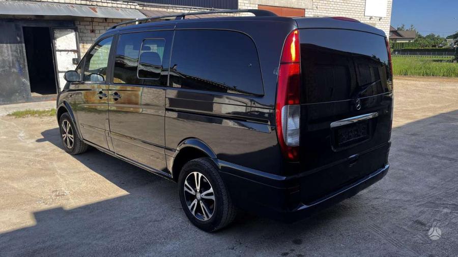Melns Mercedes-Benz Viano 2005 Plungė, ar dzinēja tilpumu 2.15 L un nobraukumu 280 tūkst. km par 5300 €, foto 1 vietnē AUTOMOTO.COM.LV