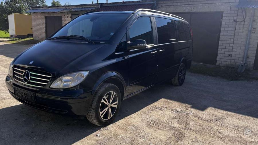 Melns Mercedes-Benz Viano 2005 Plungė, ar dzinēja tilpumu 2.15 L un nobraukumu 280 tūkst. km par 5300 €, foto 5 vietnē AUTOMOTO.COM.LV