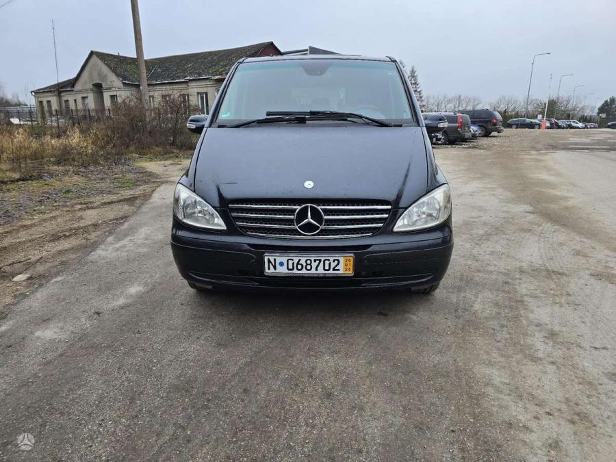 Melns Mercedes-Benz Viano 2007 Ukmergė, ar dzinēja tilpumu 2.20 L un nobraukumu 276 tūkst. km par 4800 €, foto 2 vietnē AUTOMOTO.COM.LV