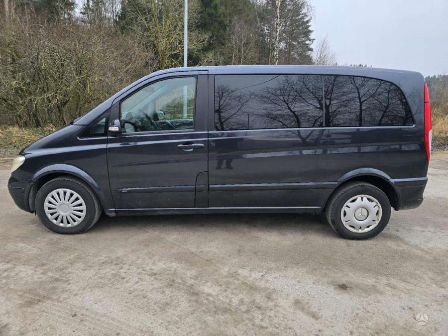 Melns Mercedes-Benz Viano 2007 Ukmergė, ar dzinēja tilpumu 2.20 L un nobraukumu 276 tūkst. km par 4800 €, foto 4 vietnē AUTOMOTO.COM.LV