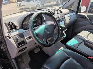 Black Mercedes-Benz Viano 2008 in Telschi, with an engine capacity of 2.99 L and mileage of 358 thousand km for 4700 €, photo 7 on AUTOMOTO.COM.LV