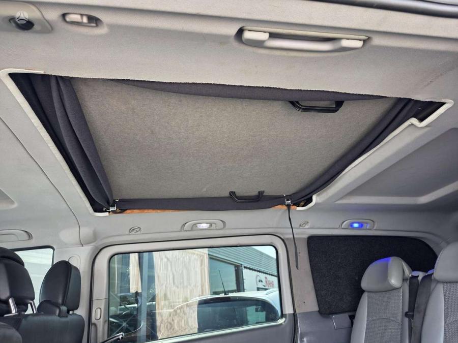 Black Mercedes-Benz Viano 2008 in Telschi, with an engine capacity of 2.99 L and mileage of 358 thousand km for 4700 €, photo 11 on AUTOMOTO.COM.LV