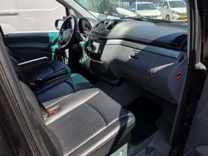 Black Mercedes-Benz Viano 2008 in Telschi, with an engine capacity of 2.99 L and mileage of 358 thousand km for 4700 €, photo 6 on AUTOMOTO.COM.LV