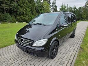 Black Mercedes-Benz Viano 2008 in Telschi, with an engine capacity of 2.99 L and mileage of 358 thousand km for 5450 €, photo  on AUTOMOTO.COM.LV