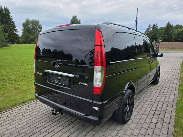 Melns Mercedes-Benz Viano 2008 Telšiai, ar dzinēja tilpumu 2.99 L un nobraukumu 358 tūkst. km par 5450 €, foto 3 vietnē AUTOMOTO.COM.LV