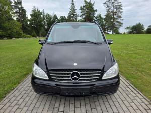 Black Mercedes-Benz Viano 2008 in Telschi, with an engine capacity of 2.99 L and mileage of 358 thousand km for 5450 €, photo 6 on AUTOMOTO.COM.LV