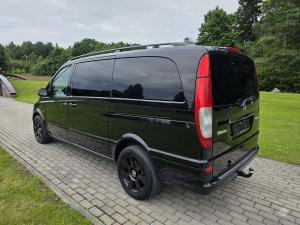 Black Mercedes-Benz Viano 2008 in Telschi, with an engine capacity of 2.99 L and mileage of 358 thousand km for 5450 €, photo 11 on AUTOMOTO.COM.LV