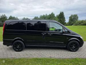 Black Mercedes-Benz Viano 2008 in Telschi, with an engine capacity of 2.99 L and mileage of 358 thousand km for 5450 €, photo 13 on AUTOMOTO.COM.LV