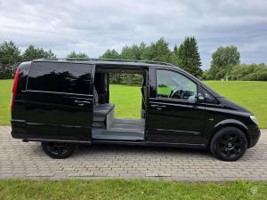 Black Mercedes-Benz Viano 2008 in Telschi, with an engine capacity of 2.99 L and mileage of 358 thousand km for 5450 €, photo 15 on AUTOMOTO.COM.LV