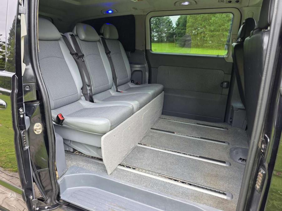 Black Mercedes-Benz Viano 2008 in Telschi, with an engine capacity of 2.99 L and mileage of 358 thousand km for 5450 €, photo 22 on AUTOMOTO.COM.LV
