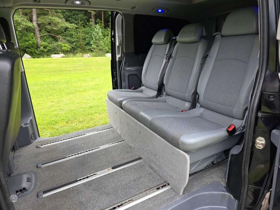 Black Mercedes-Benz Viano 2008 in Telschi, with an engine capacity of 2.99 L and mileage of 358 thousand km for 5450 €, photo 23 on AUTOMOTO.COM.LV