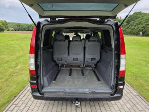 Black Mercedes-Benz Viano 2008 in Telschi, with an engine capacity of 2.99 L and mileage of 358 thousand km for 5450 €, photo 34 on AUTOMOTO.COM.LV