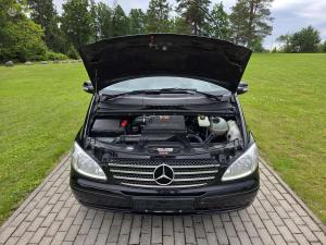 Black Mercedes-Benz Viano 2008 in Telschi, with an engine capacity of 2.99 L and mileage of 358 thousand km for 5450 €, photo 36 on AUTOMOTO.COM.LV